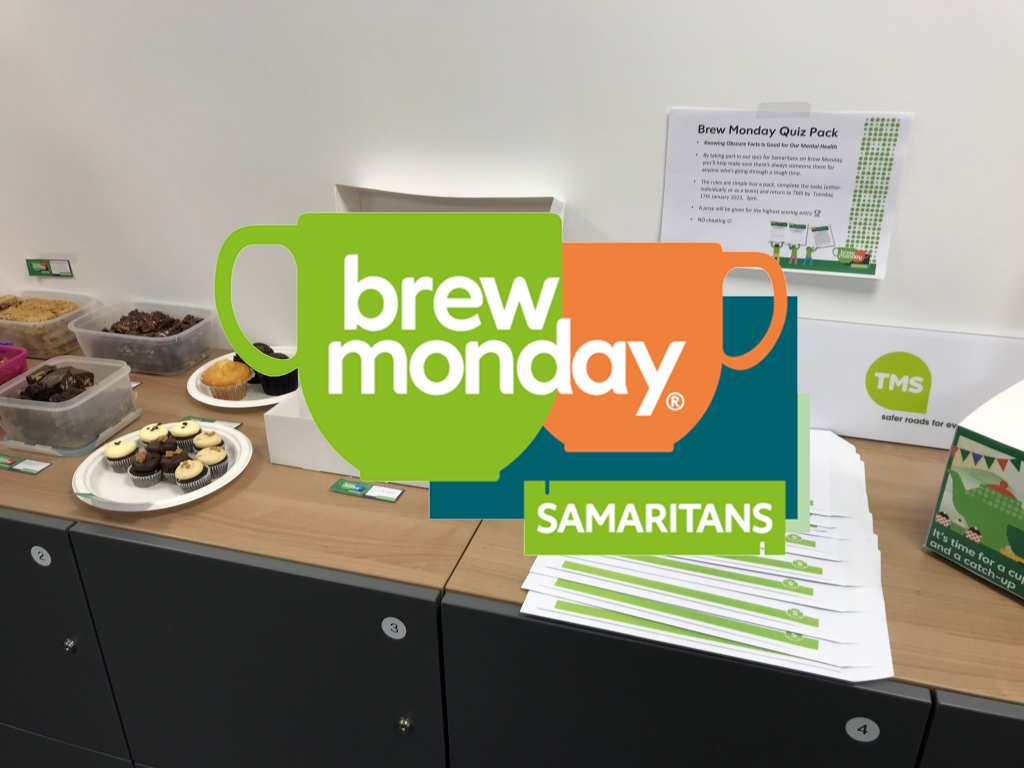 Samaritans' Brew Monday 2023 (Blue Monday) - TMS Consultancy